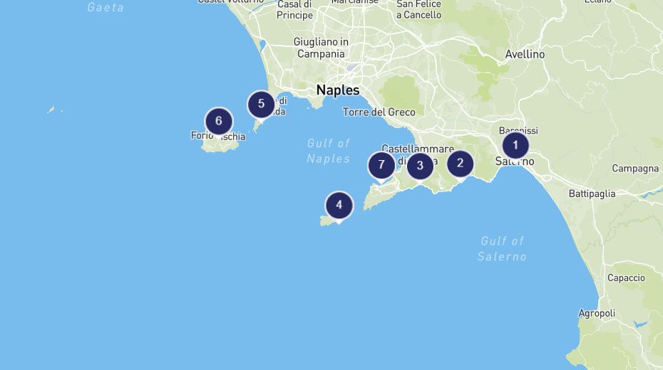 7 Days along the Amalfi Coast - Luxury Catamarans